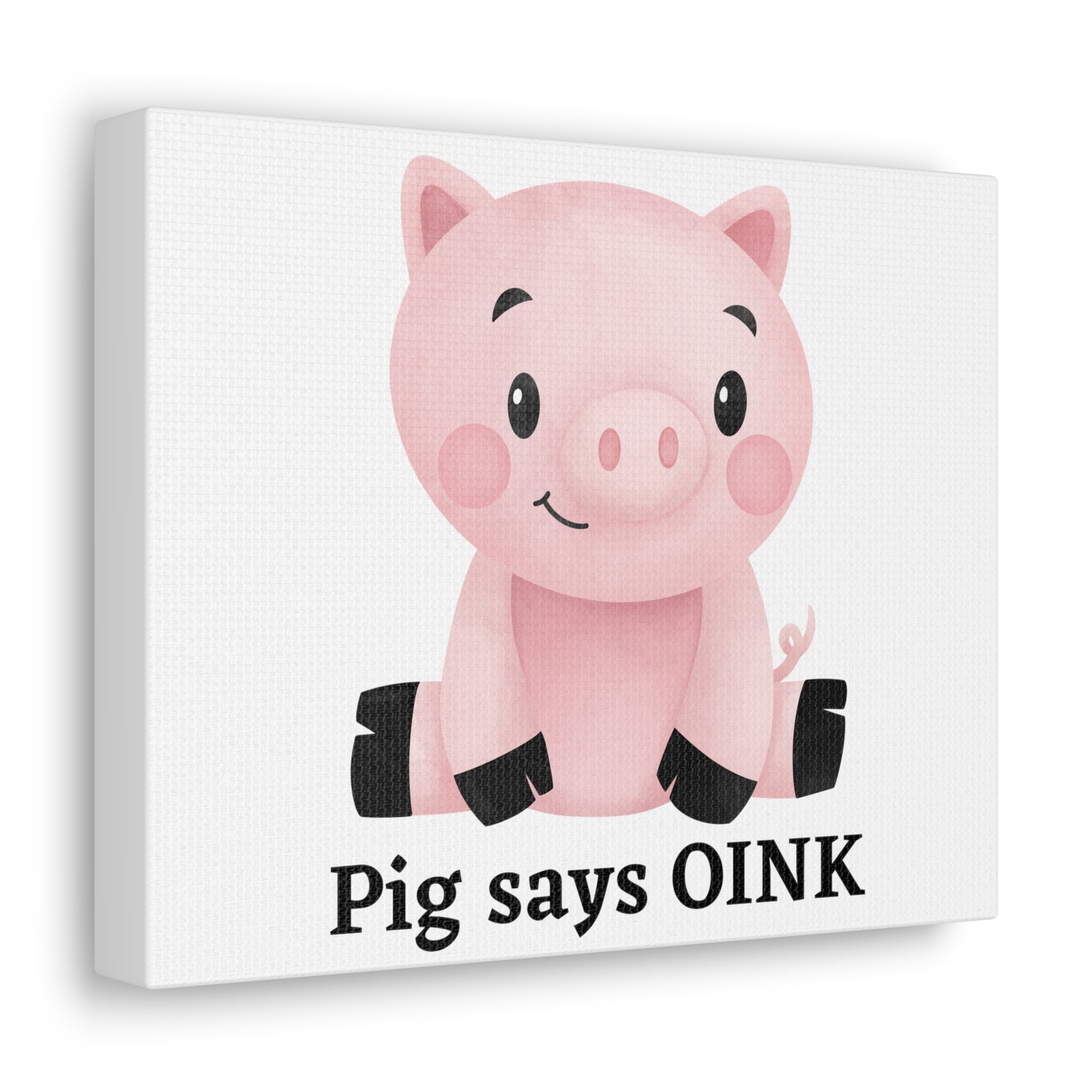 Pig Saying Oink
