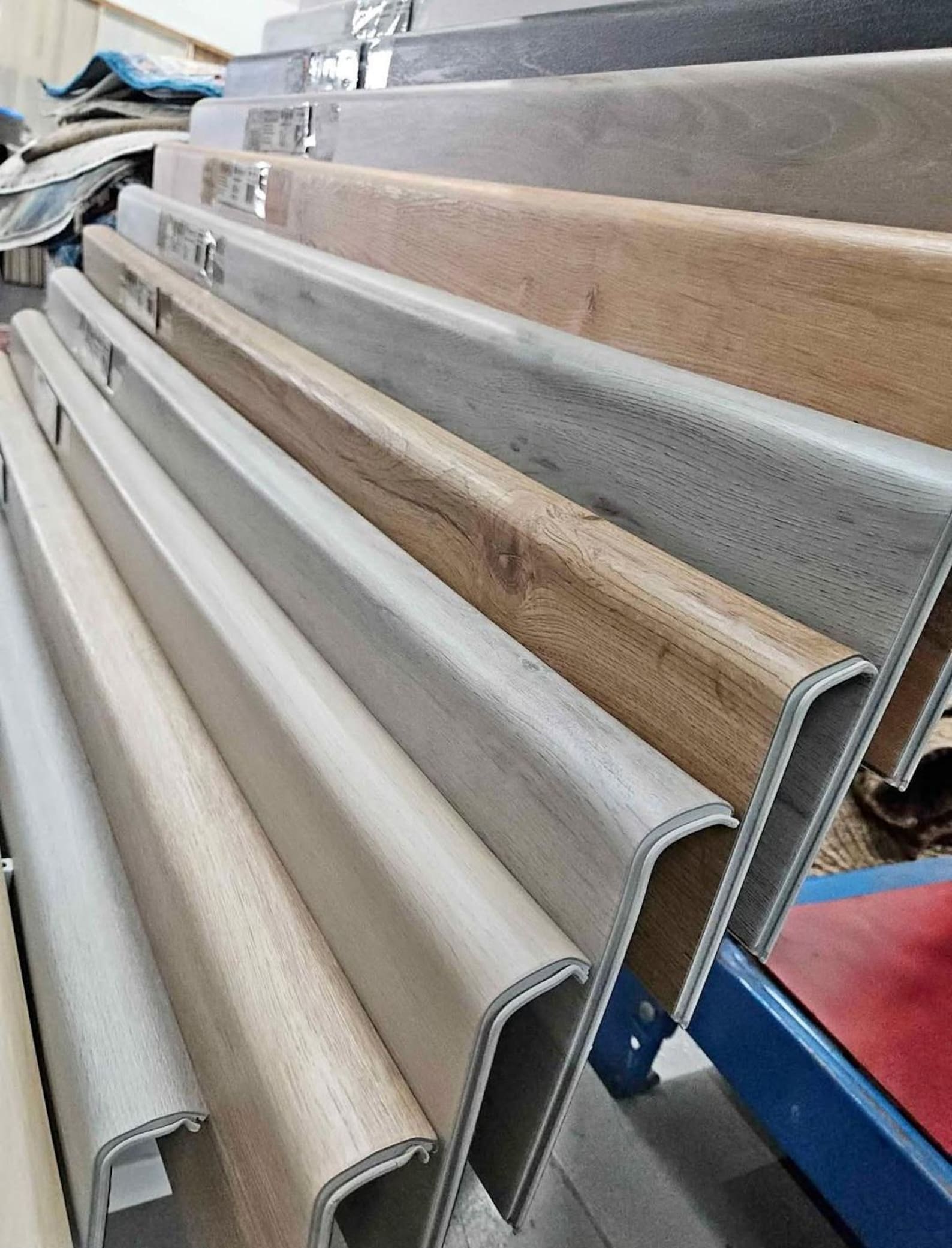 The Stair Treads by Lifeproof Are Indoor, Multicolored, Solid Rectangle ...