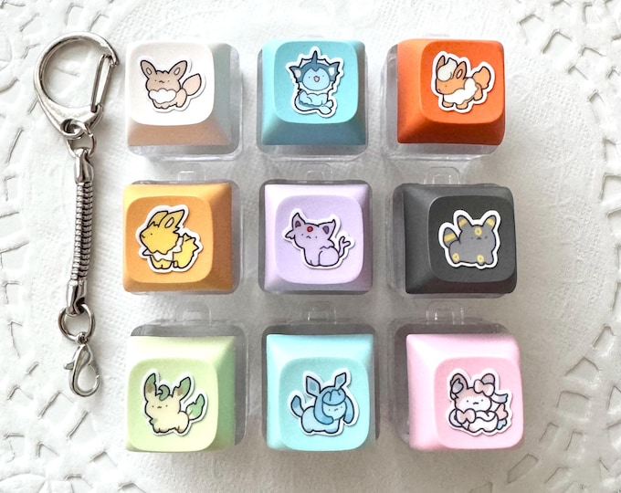 Clicker Keychains | Fidget Keychain | Keycap Fidget | RGB Lighting ...