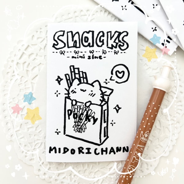 Black and White Zine - Etsy