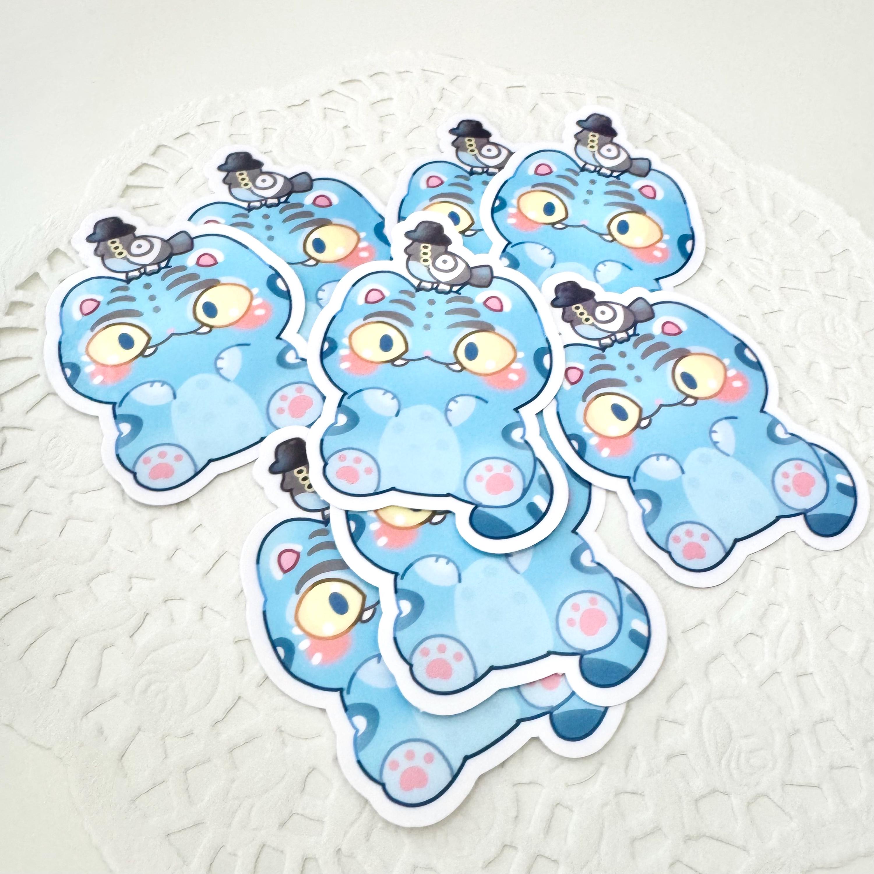 KPDH Kpop Derpy Tiger Vinyl Sticker - Etsy