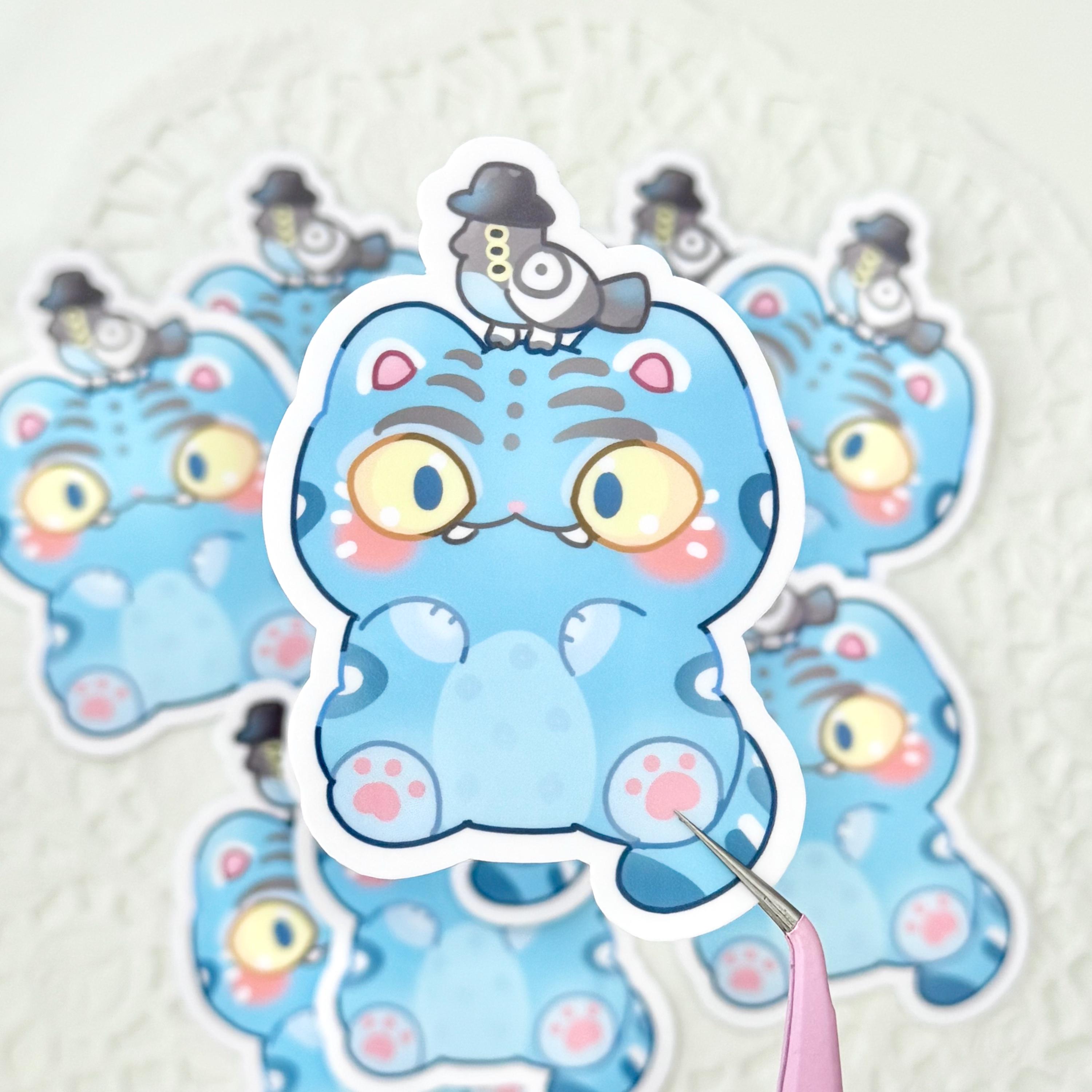 KPDH Kpop Derpy Tiger Vinyl Sticker - Etsy