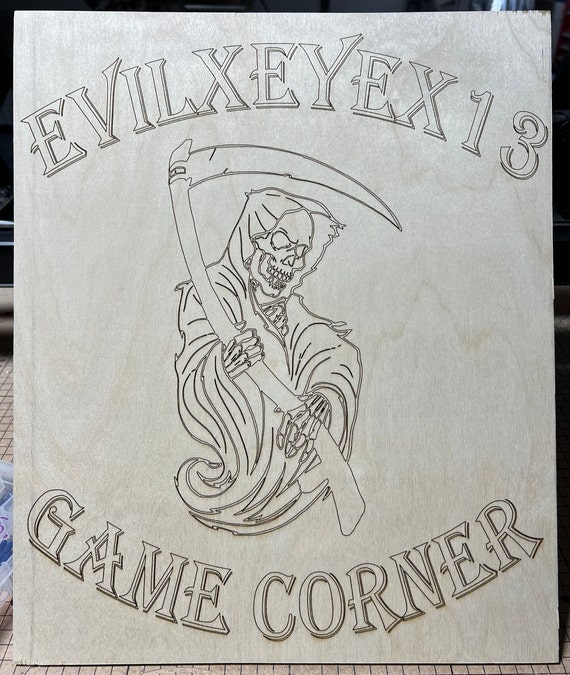 Gamer or Logo Etching | Etsy