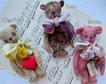 Ooak Teddy Bear | Etsy