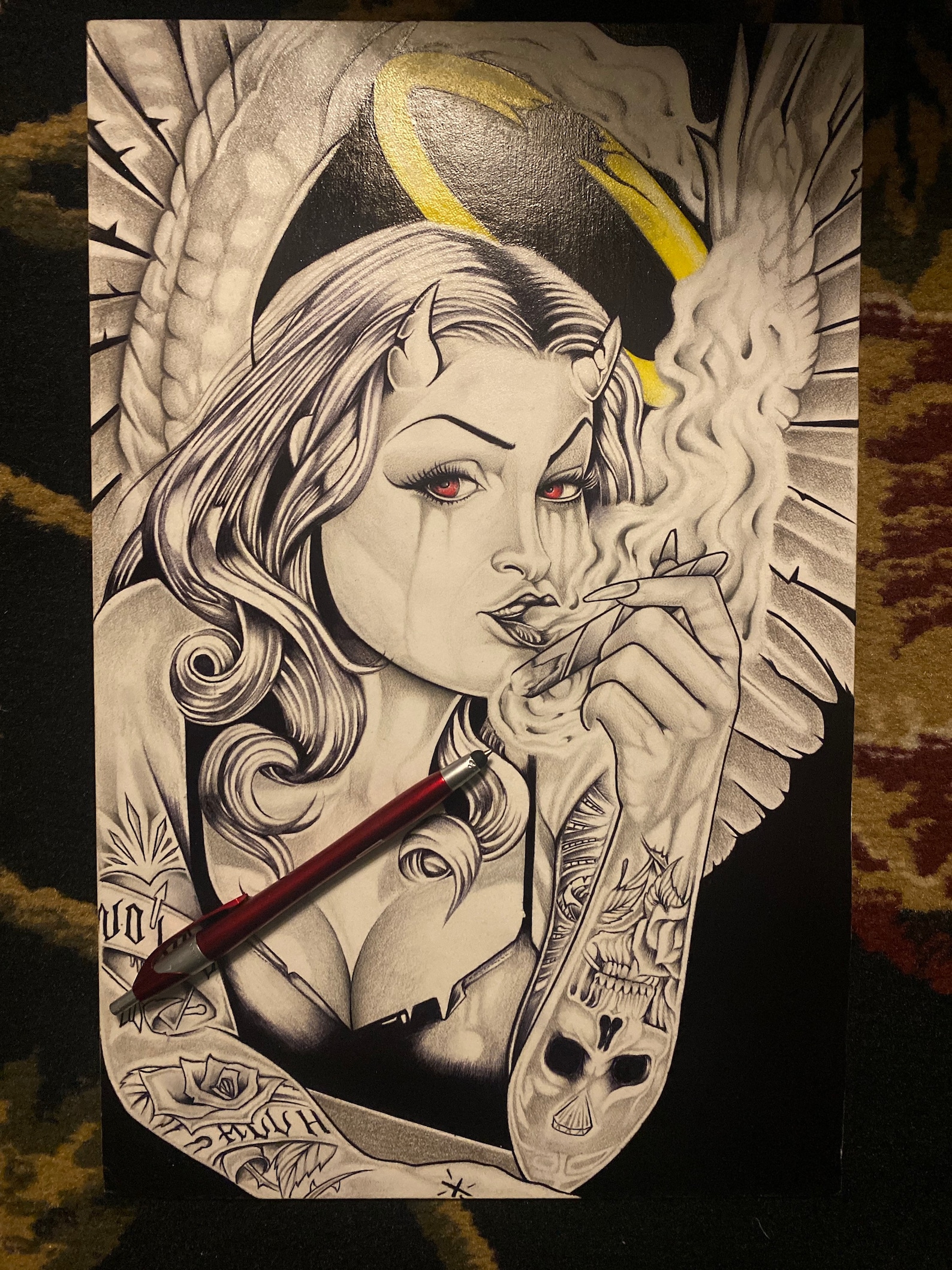 Og Abel Angel Bad Angel Etsy