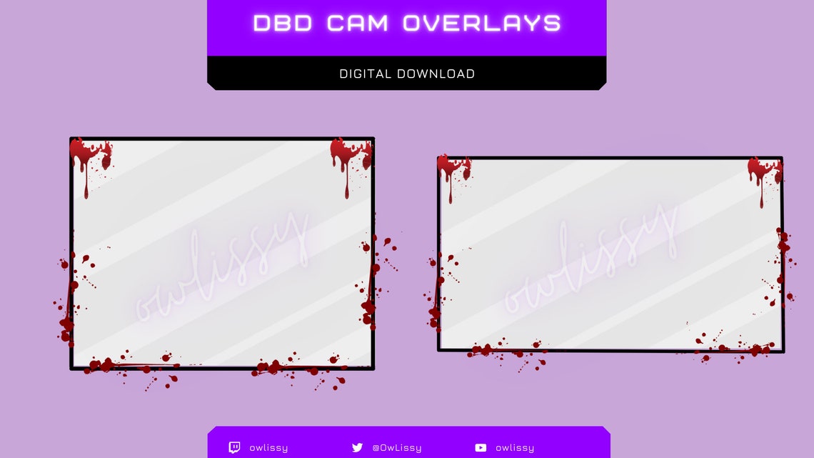 DBD Cam Overlays - Etsy
