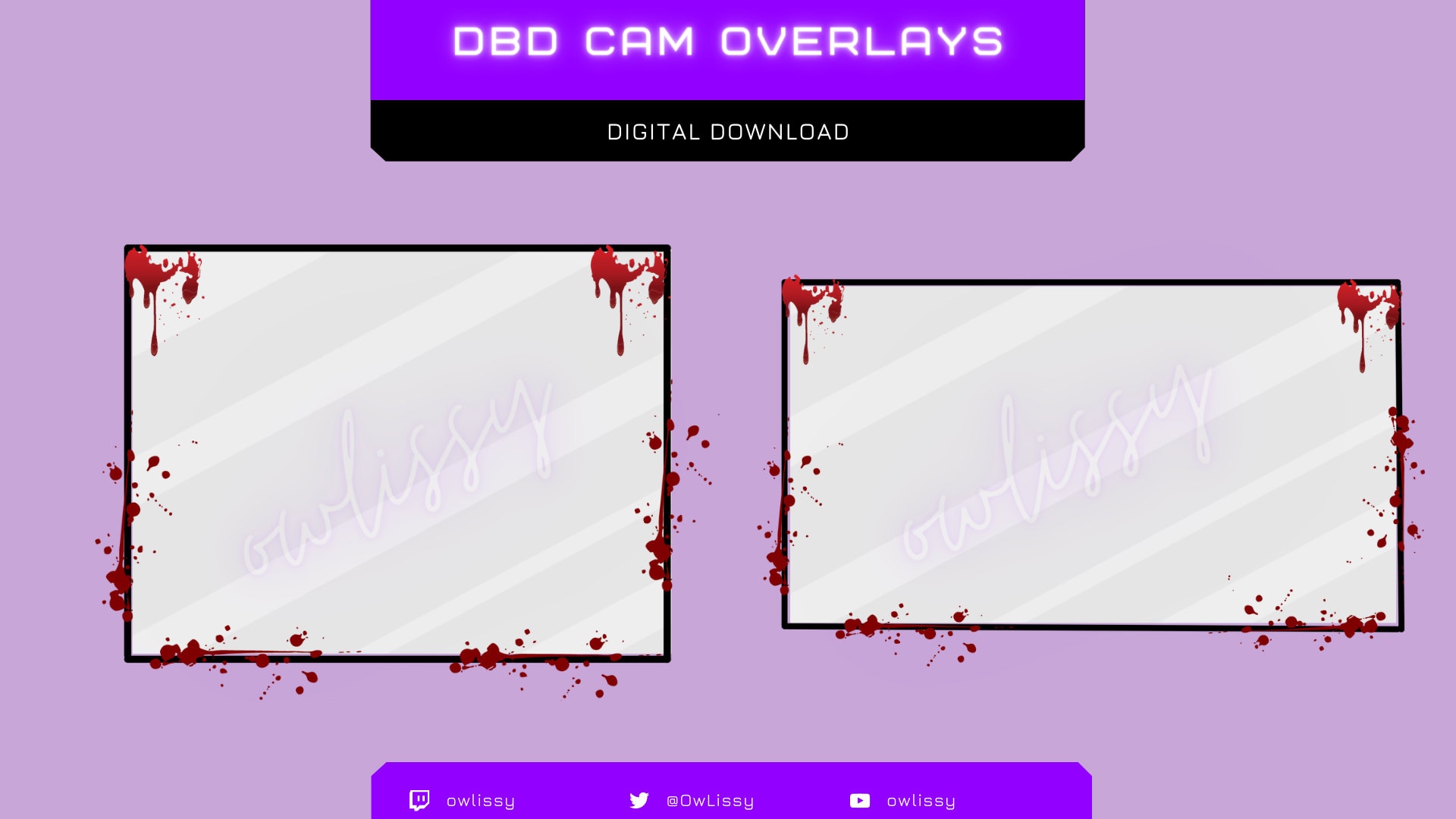 DBD Cam Overlays - Etsy