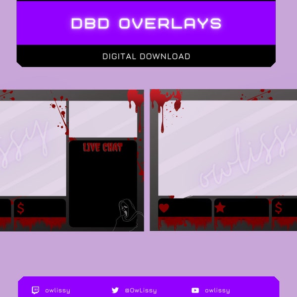 Dead by Daylight Twitch Overlay - Etsy