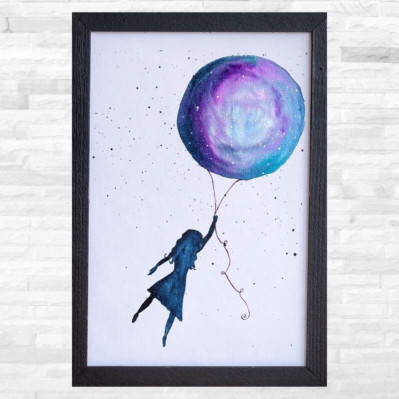 Galaxy Balloon - Etsy
