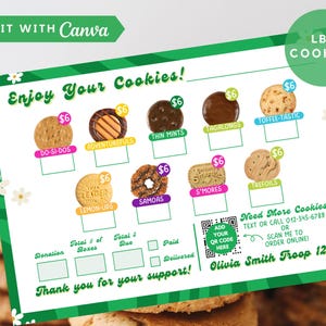Girl Scout Order Receipt 2025 - Etsy