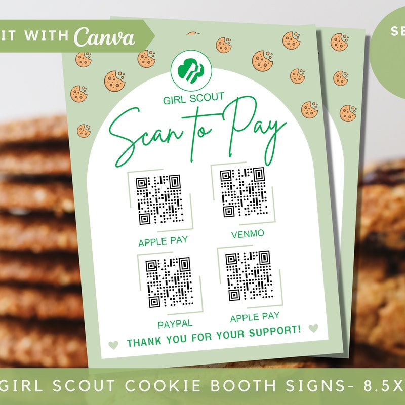 Girl Scout Cookie Booth - Etsy