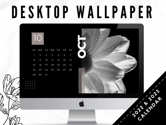 2022 Desktop Calendar Wallpaper
