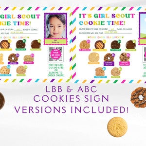 Editable Girl Scout Cookie Sign 2024, LBB ABC Cookie Menu Price List ...