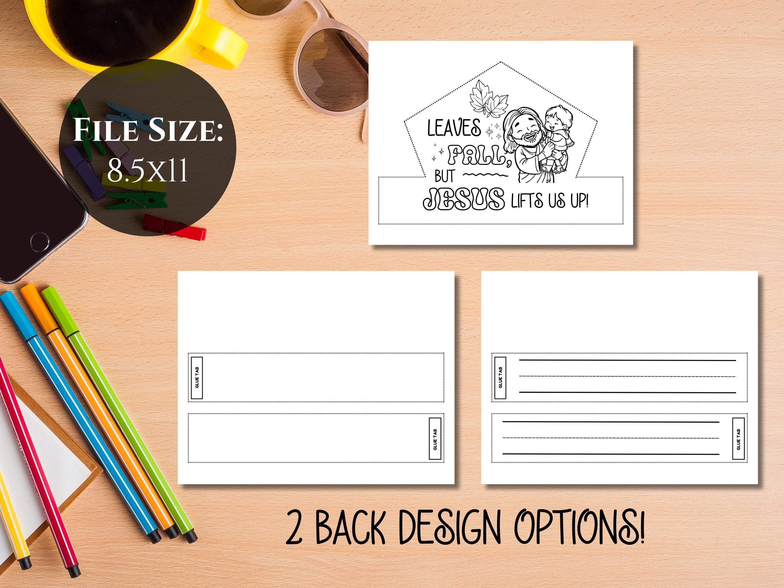 Christian Hat Fall Paper Crown Printable for Kids | Religious Coloring ...