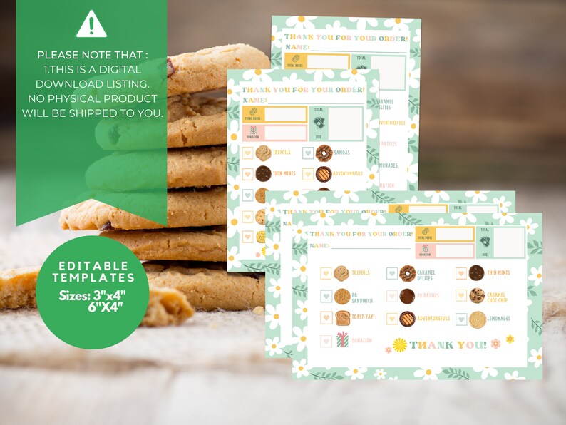 Editable Girl Scout Cookie Order Form 2024, LBB ABC Cookie Menu Price ...