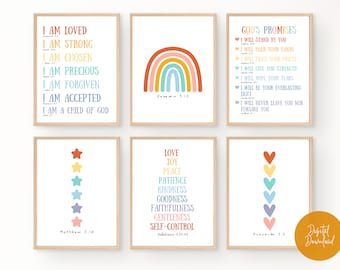 Sunday School Decal Fruit of the Spirit Christian Kids - Etsy