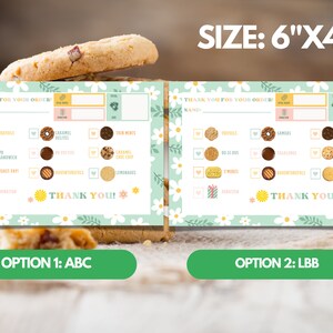 Editable Girl Scout Cookie Order Form 2025, LBB ABC Cookie Menu Price ...