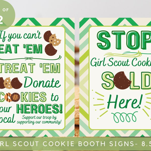 Cookie Booth Sign - Etsy