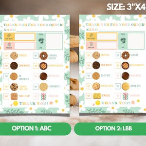 Editable Girl Scout Cookie Order Form 2025, LBB ABC Cookie Menu Price ...
