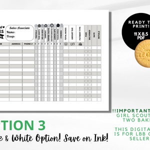 Girl Scout 2024 Order Form, LBB Cookie Price List, Editable & Printable ...