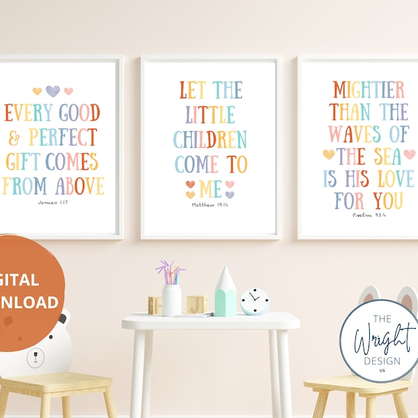 Bible Verse Poster - Etsy