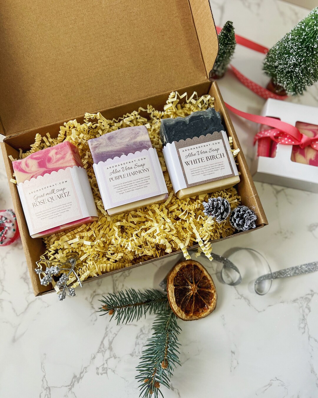 Soap Gift Box | Handmade Soap Gift Box Pick Your Own Soap Scent ...