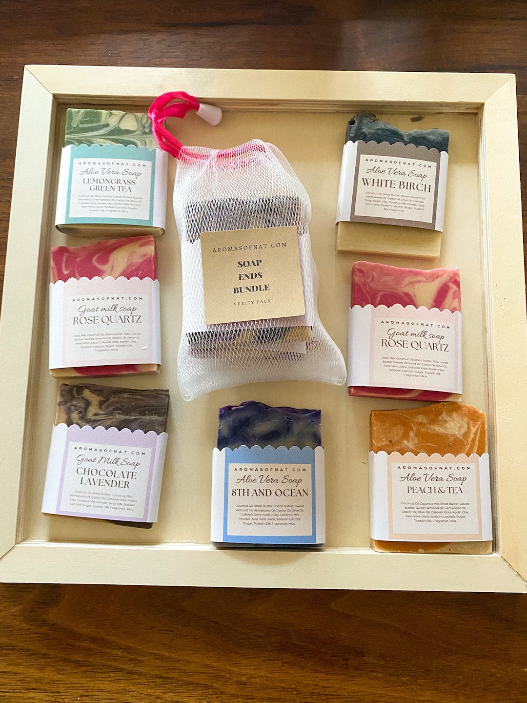 ORGANIC SOAP ENDS Verity Pck 8 Oz Soap Ends Bundle Different Soaps Soap ...