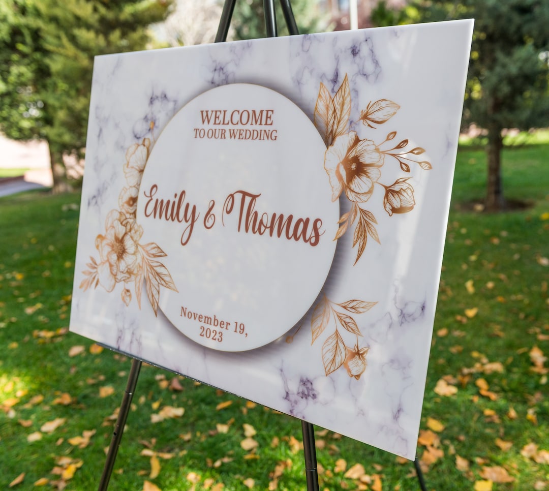 Foamex Board Wedding Signs Printed With Stand,l Foamex Board Print ...