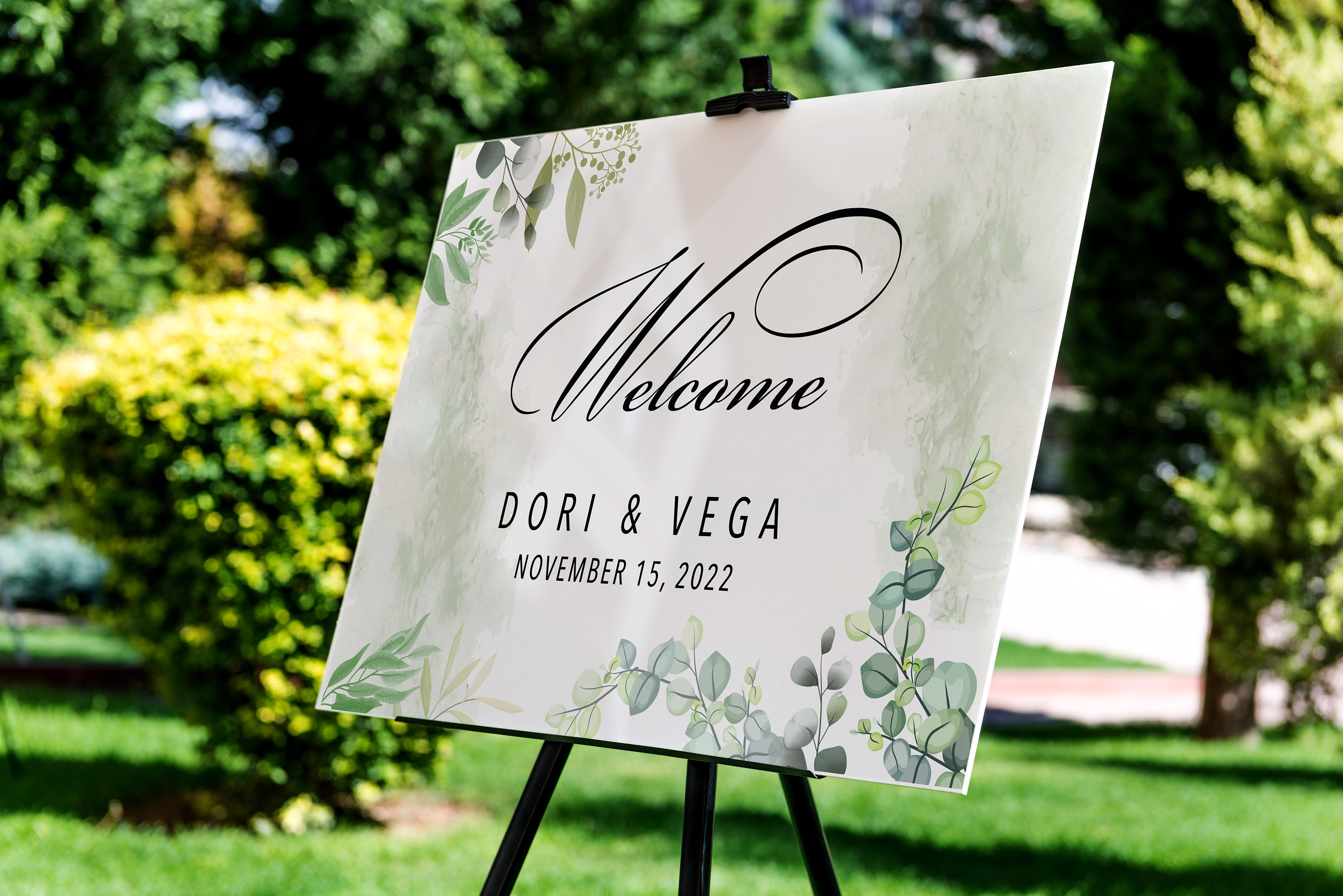 Foamex Board Wedding Signs Printed Foam Core Poster Boards sold by ...