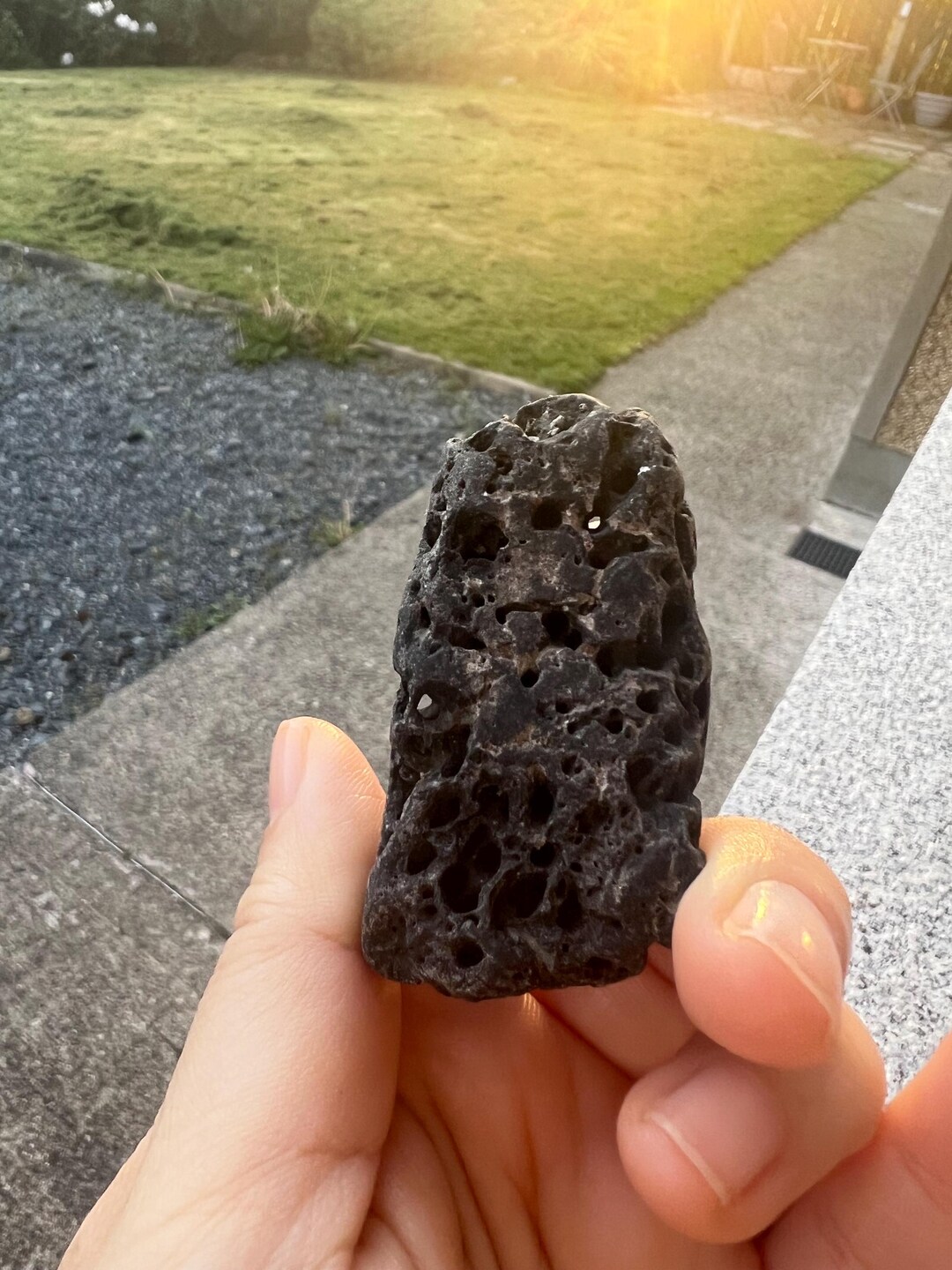 Rare Naturally Shaped Lava Rock With See-through Holes – 53g | 6.5cm ...