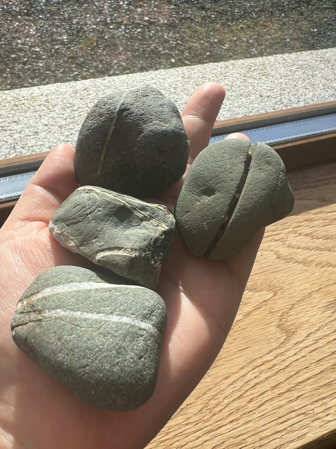 Set of 4 Natural Irish Wishing Stones – Handpicked From Ireland’s ...
