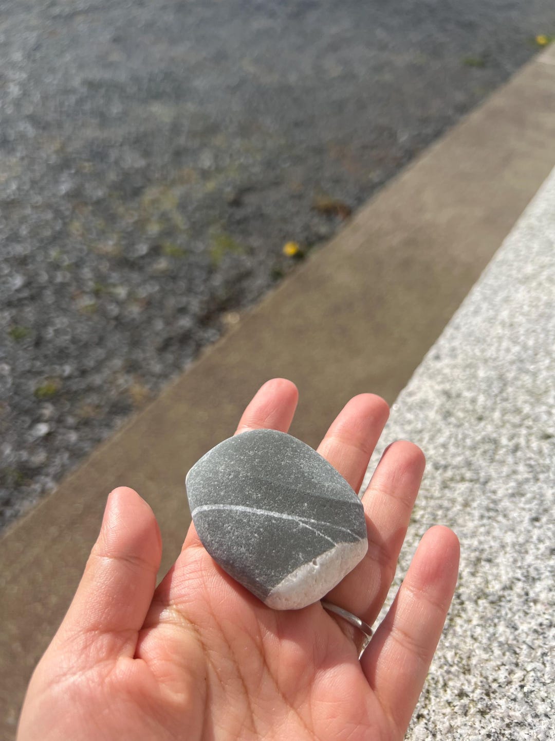Rare Irish Wishing Stone - Handpicked From the Seashore With White ...