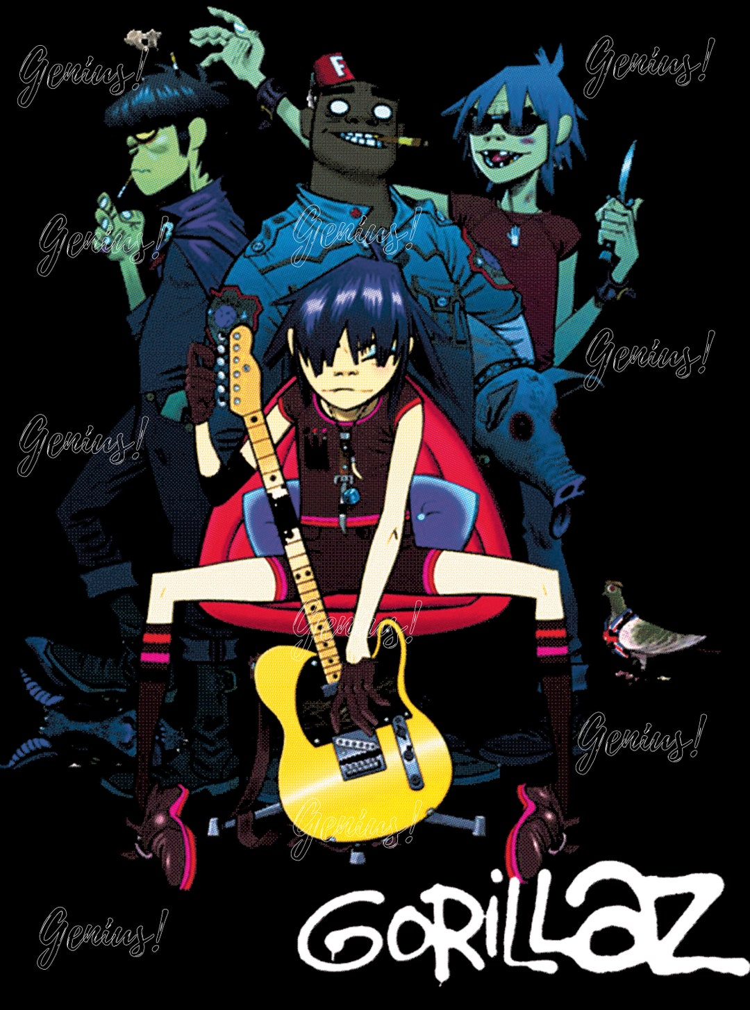 Gorillaz-gorillaz Png-gorillaz-svg-gorillaz Shirt-digital - Etsy