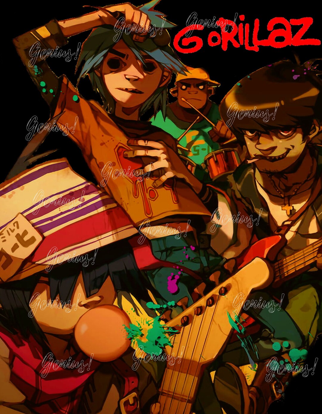 Gorillaz-gorillaz Png-gorillaz-svg-gorillaz Shirt-digital - Etsy