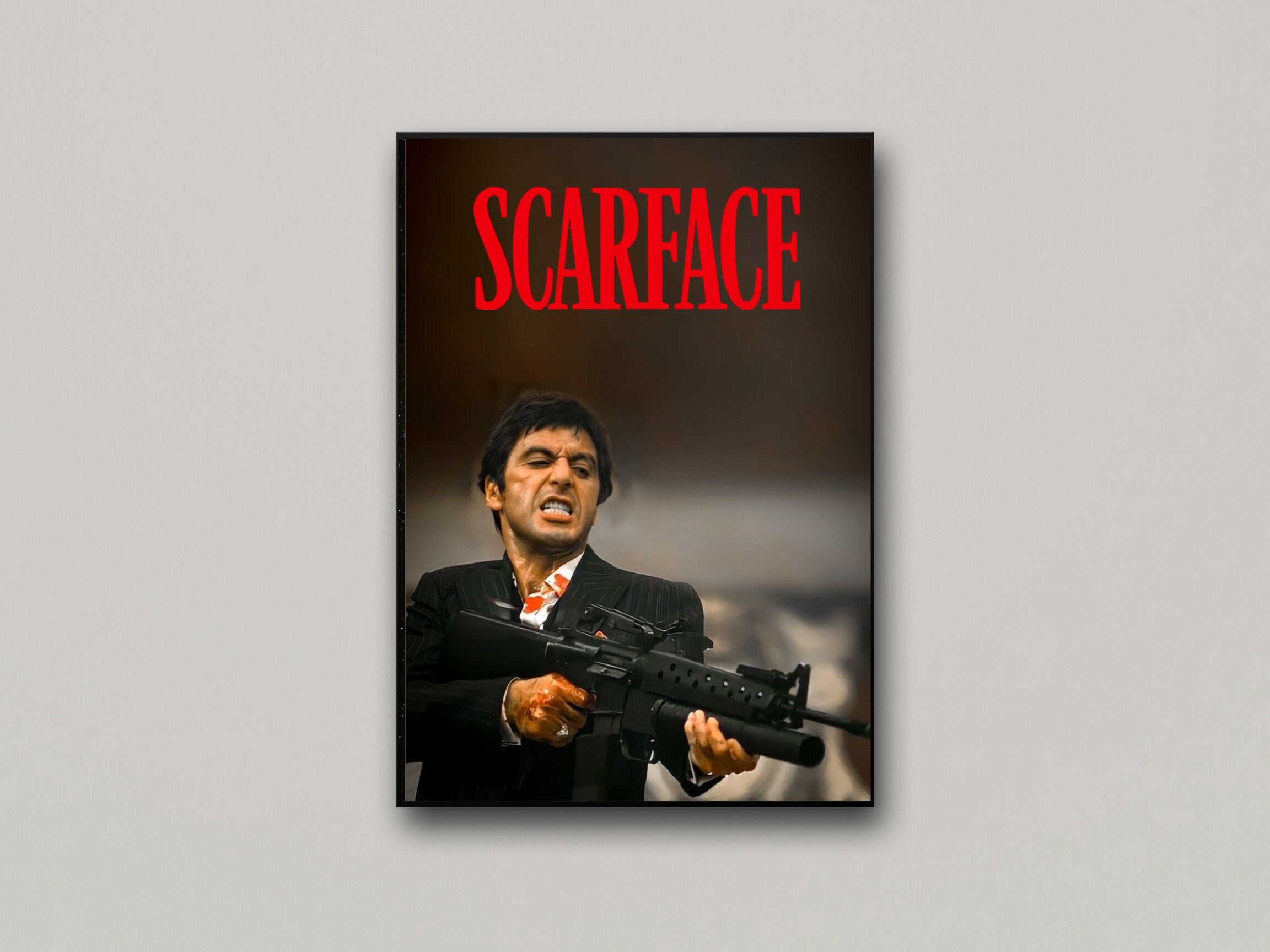 Scarface Movie Poster - Etsy