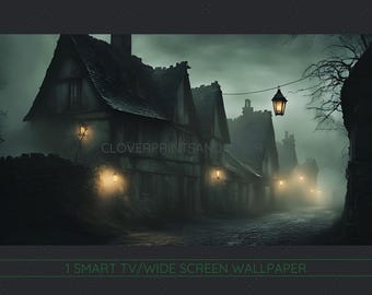 Spooky Haunted Bridge Wallpaper for Wide Devices >> Digital Wallpapers ...