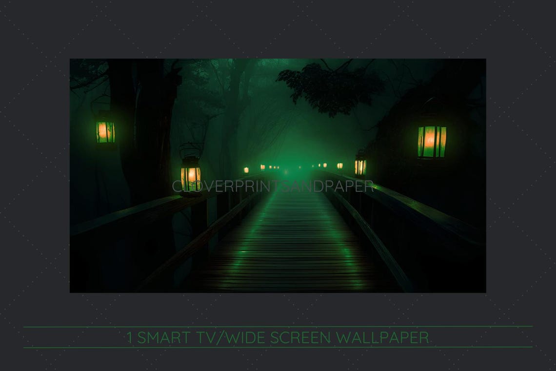 Spooky Bridge Wallpaper for Wide Devices >> Digital Wallpapers // Smart ...
