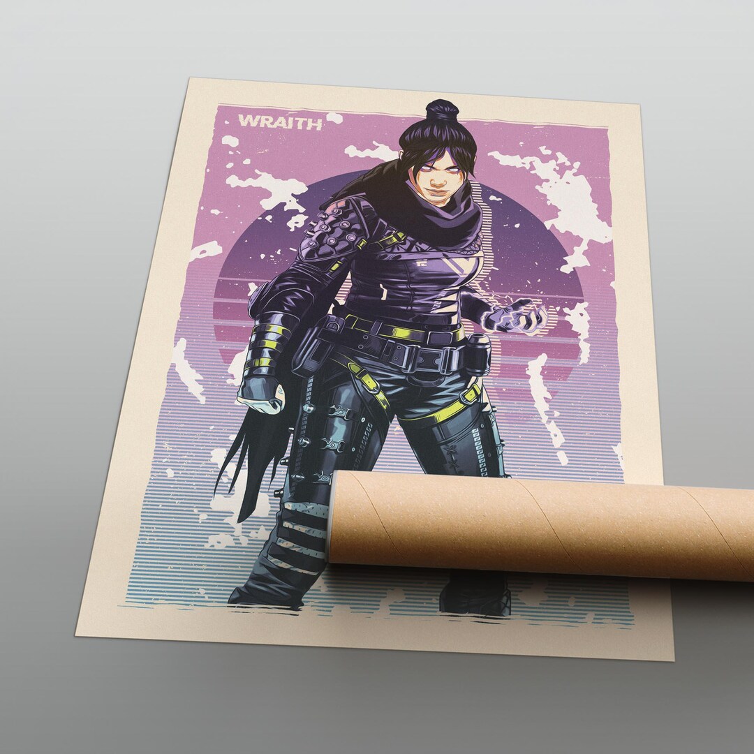 Apex Legends Wraith Poster, Apex Legends Poster, Wraith Apex Legends ...