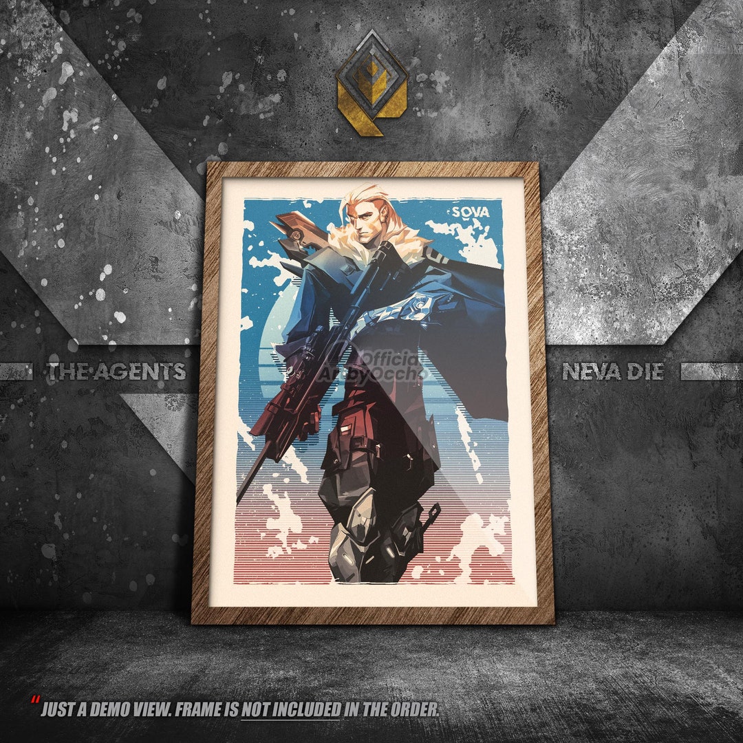 Valorant Sova Poster, Valorant Poster, Sova Valorant Art Print ...