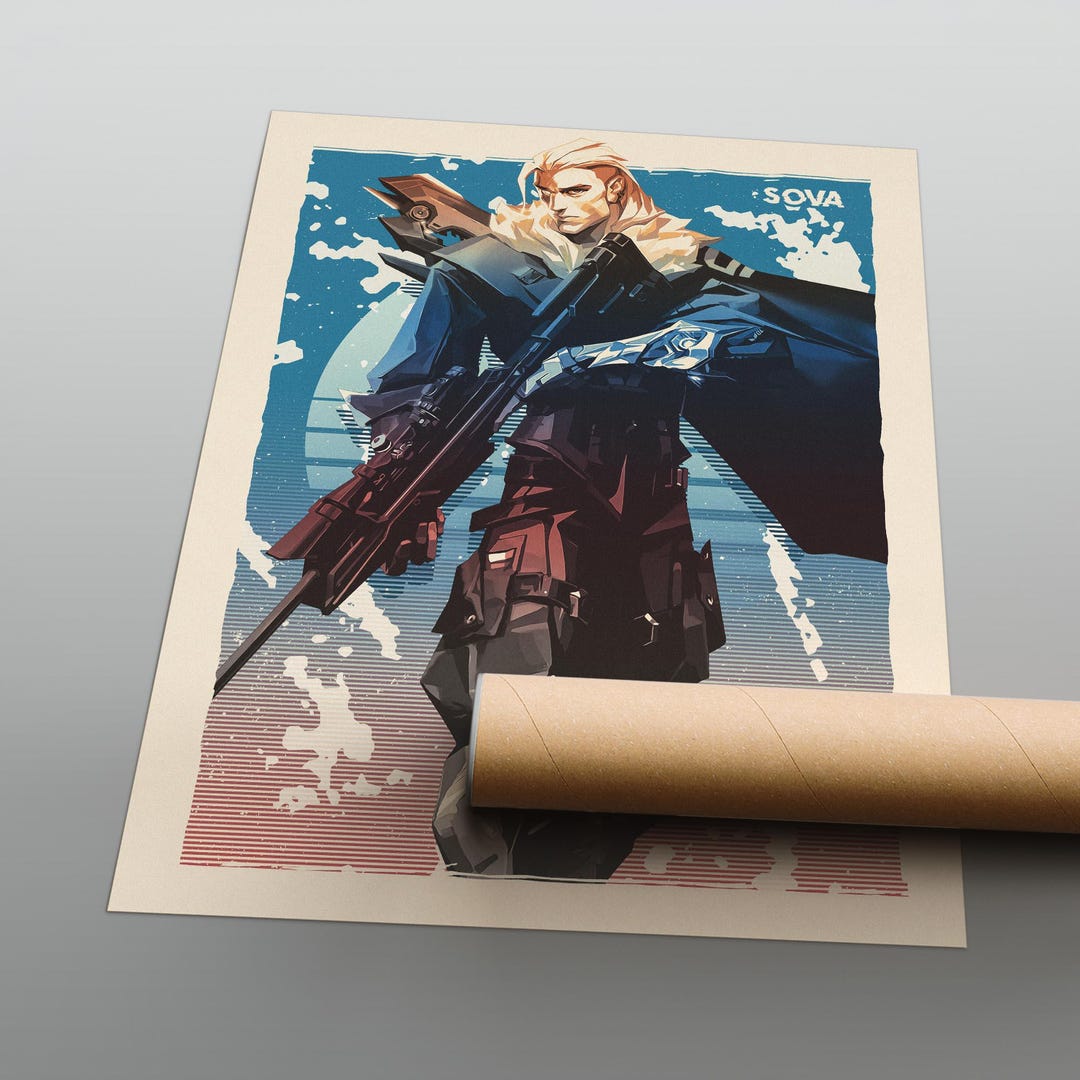 Valorant Sova Poster, Valorant Poster, Sova Valorant Art Print ...