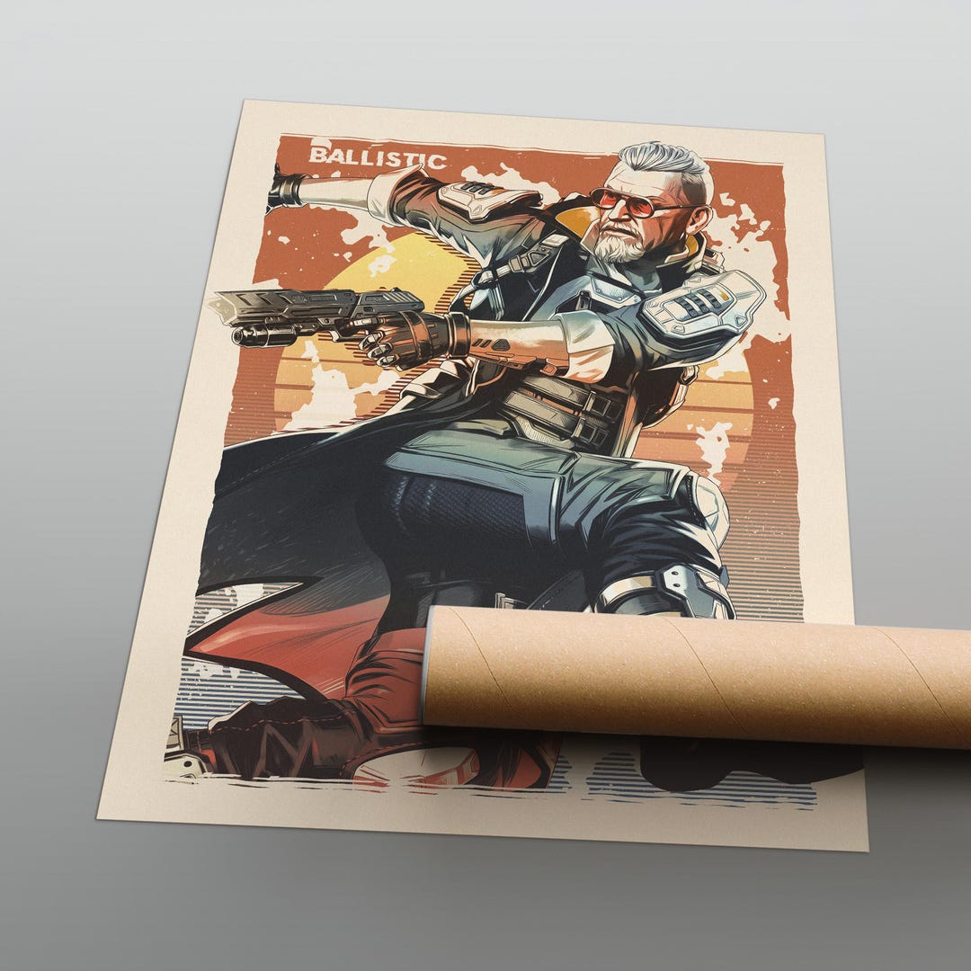 Apex Legends Ballistic Poster, Apex Legends Poster, Ballistic Apex ...