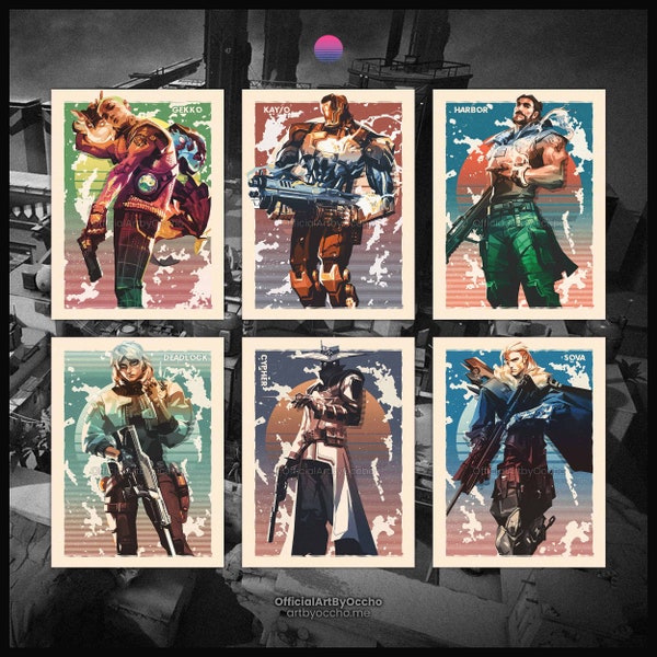 Valorant Cypher Poster - Etsy