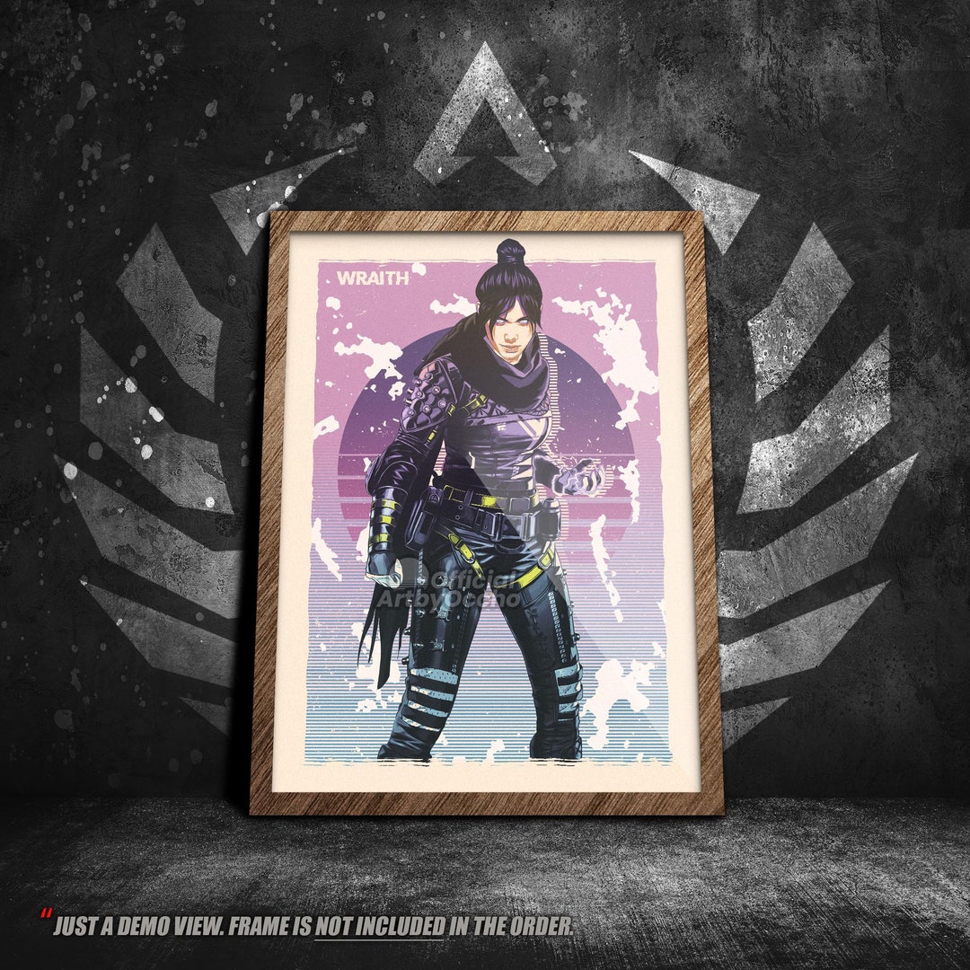 Apex Legends Wraith Poster, Apex Legends Poster, Wraith Apex Legends ...