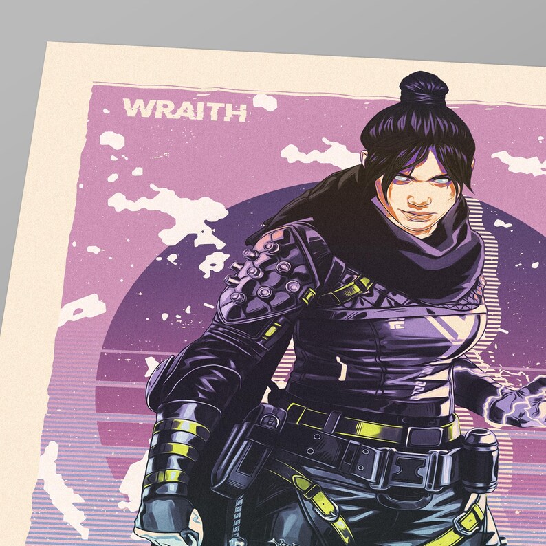Apex Legends Wraith Poster, Apex Legends Poster, Wraith Apex Legends ...