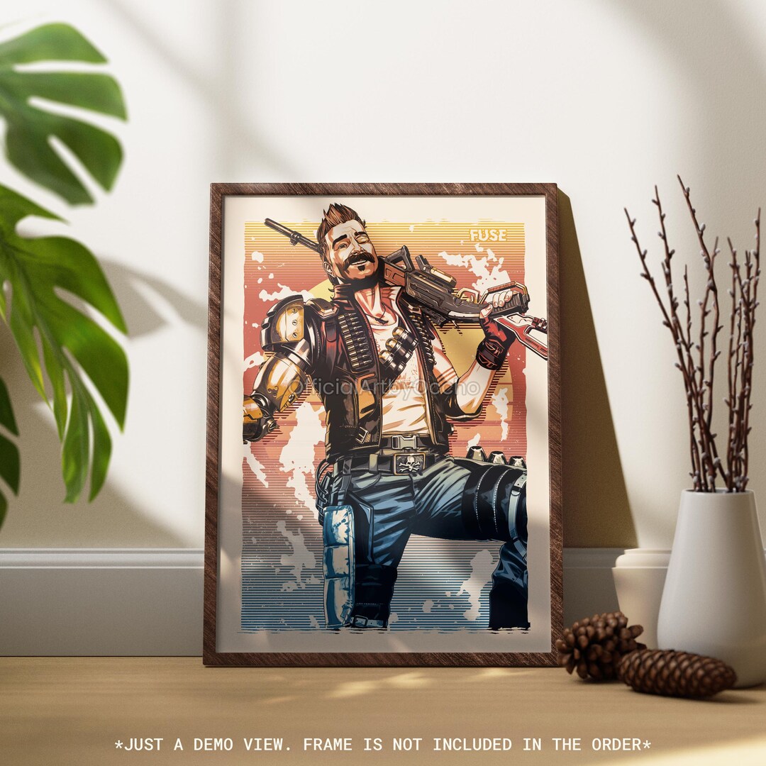 Fuse Apex Legends Poster Fuse Matte Paper Art Print Gaming - Etsy