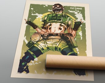 Apex Legends Digital Art: Octane Arena - Etsy