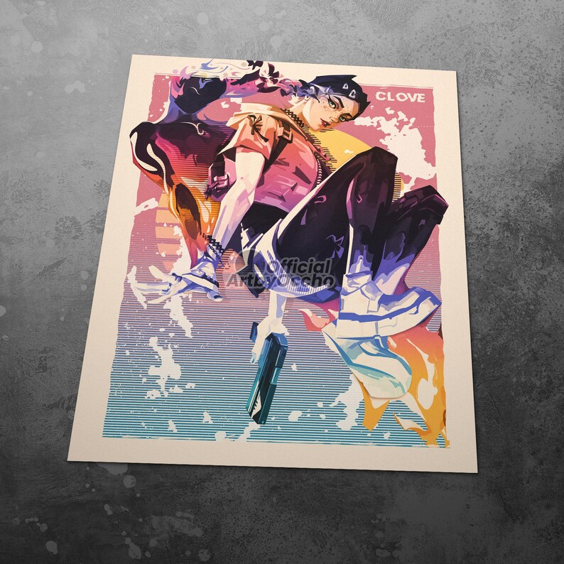 Valorant Clove Poster, Valorant Poster, Clove Valorant Art Print ...