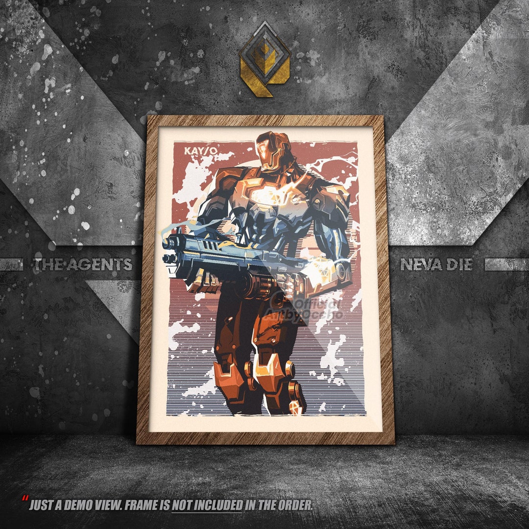 Valorant KAYO Poster, Valorant Poster, KAYO Valorant Art Print ...