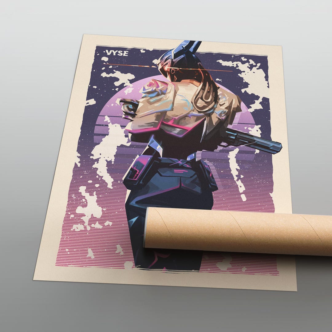 Valorant Vyse Poster, Valorant Poster, Vyse Valorant Art Print ...