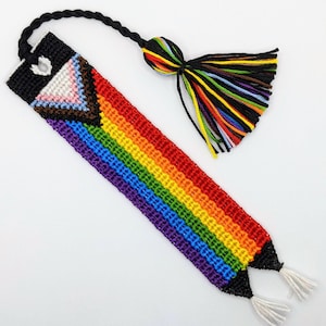 Bookmark: Progress Pride Flag, Original Pride Flag, Rainbow Flag, Hand ...